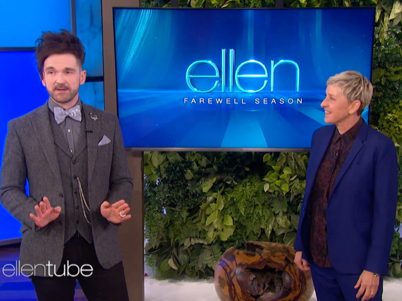 Colin Cloud on the Ellen Show (Watch Now) – All Things Magic