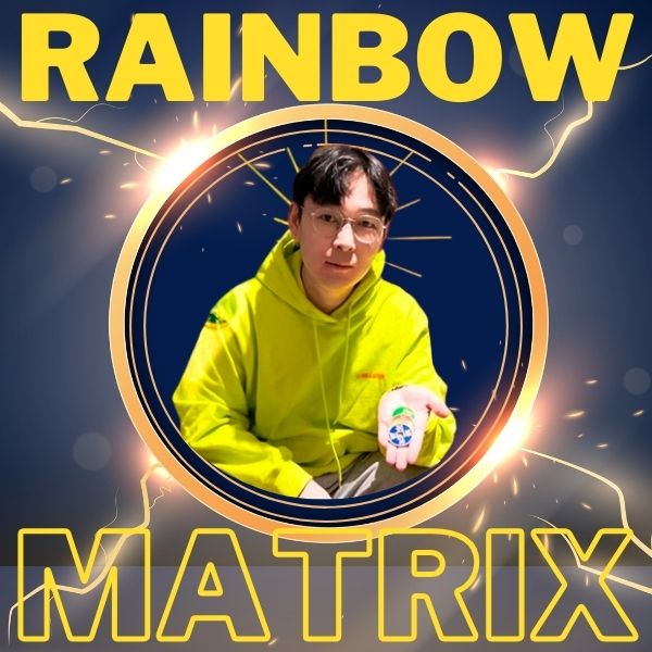 Rainbow Matrix on Lap by Viki Gong – All Things Magic