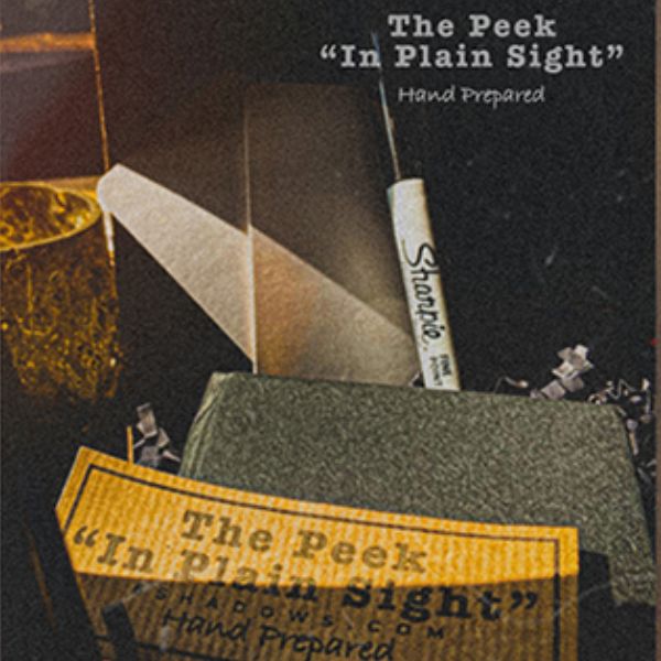 The Peek- In Plain Sight by Casper Ryan – All Things Magic