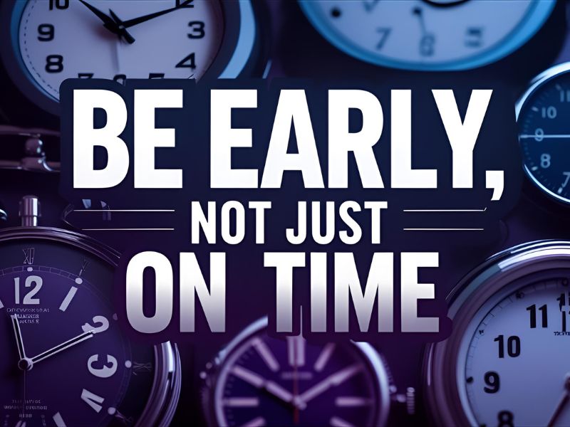 If You're On Time, You're Already Late! – All Things Magic