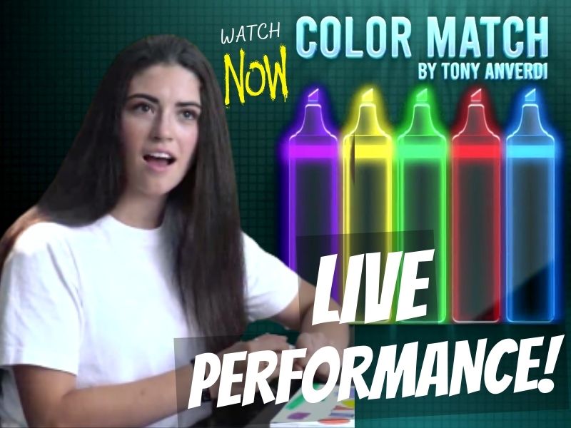Color Match - Live Performance (Watch Now!) – All Things Magic