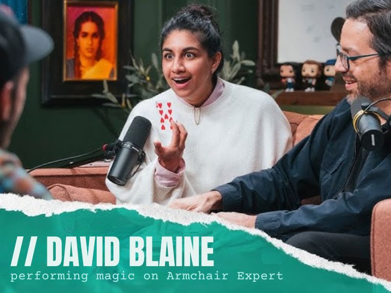 David Blaine Blows Minds On Armchair Expert! – All Things Magic