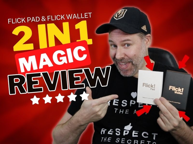 2 in 1 Magic Review - Flick Pad & Flick Wallet – All Things Magic