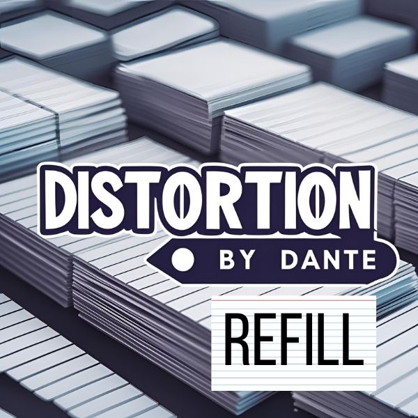 Distortion (Refill, 25 pieces) by Dante and Ultrabello – All Things Magic