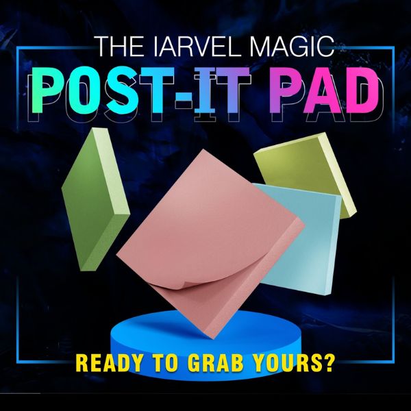 Iarvel Post-It Pad by Iarvel Magic – All Things Magic